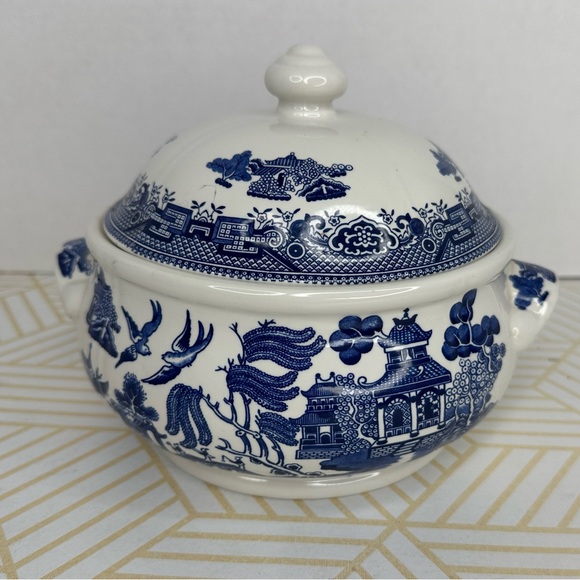 Churchill | Kitchen | Churchill Blue Willow Vegetable Large Server Dish ...
